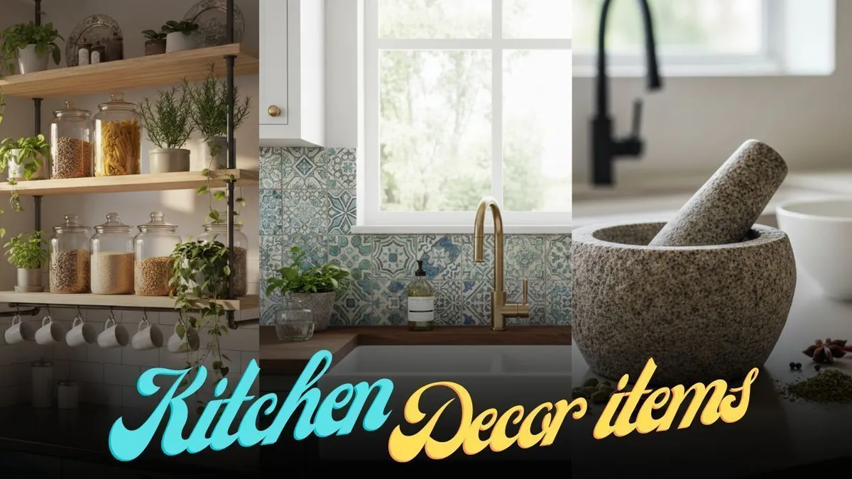 10 Must-Have Kitchen Decor Items for Instant Appeal