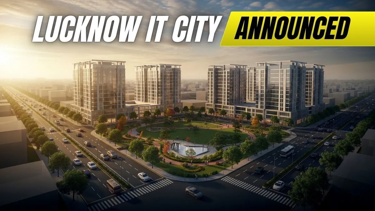 Lucknow’s Big IT City Plan Revealed, 870 Plots for Farmers, New Land ...