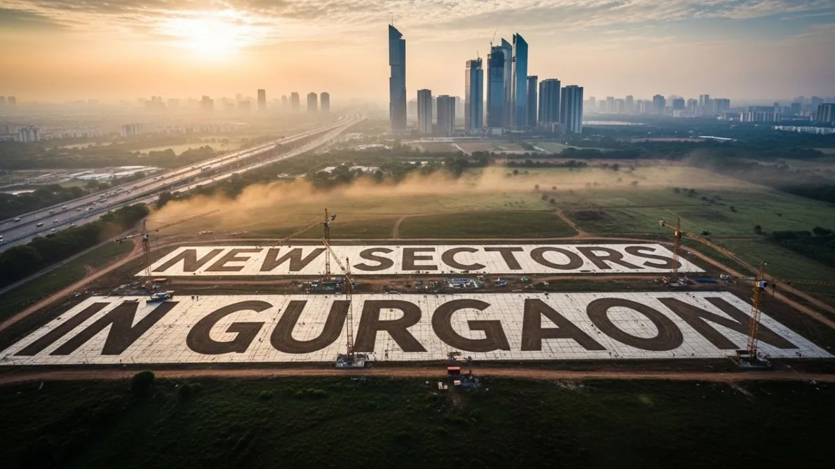New Sectors in Gurgaon After 20 Years: Haryana Starts Massive Urban ...