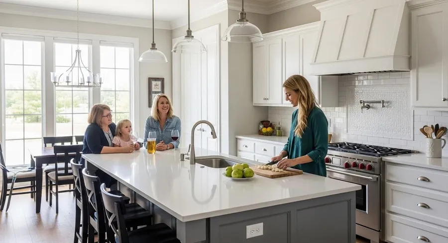 10 Open-Kitchen Layout Designs For Home- Cook In Style