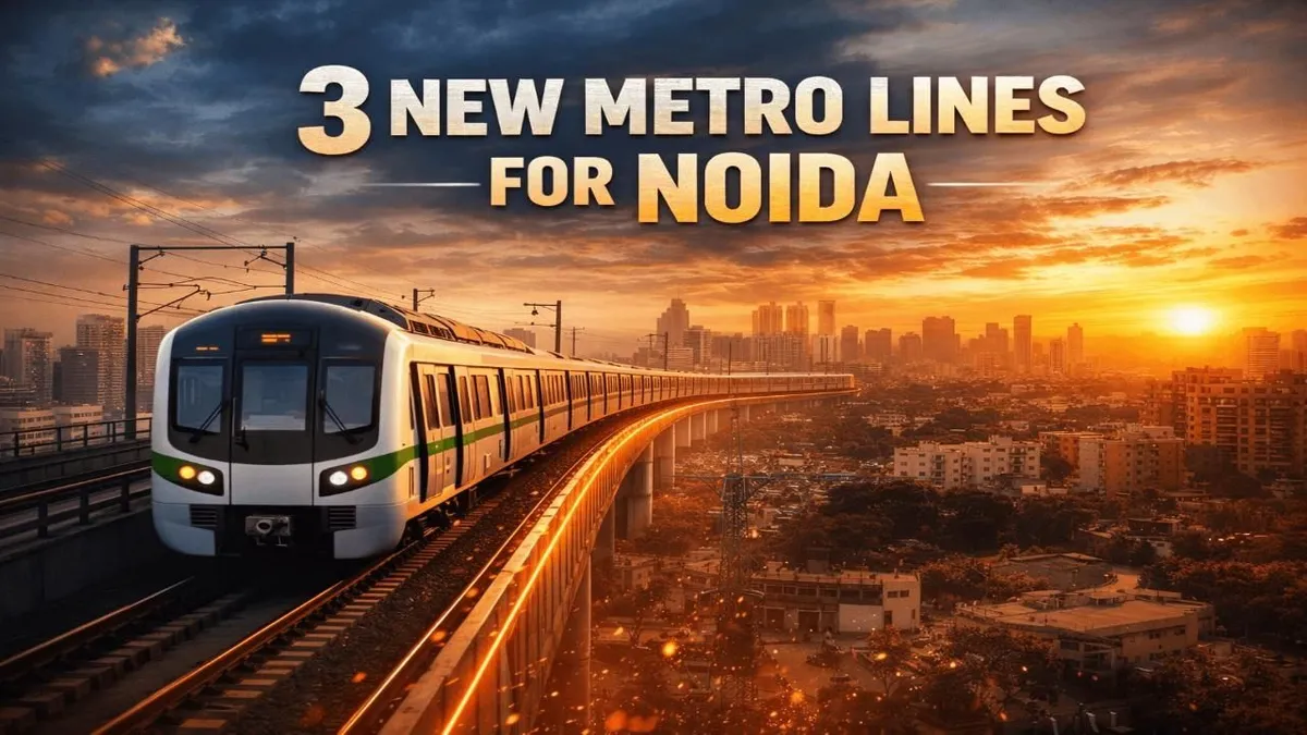 3 New Metro Routes for Noida and Greater Noida: See Full Station List ...
