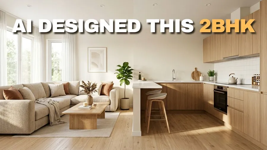 This 2BHK Was Designed by AI - Here’s the Layout It Came Up With