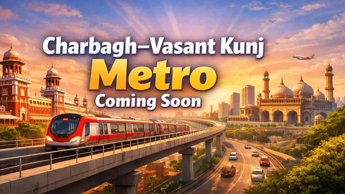 Lucknow Metro Expansion: Charbagh to Vasant Kunj Line Set to Transform ...