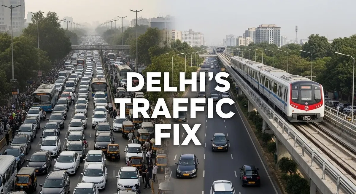 Delhi to Get 5 km New Road and Metro Line to Ease South Delhi Traffic