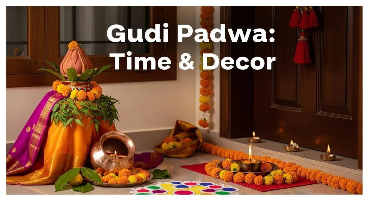 Gudi Padwa 2026: Pooja Timings and Easy Home Decor Ideas