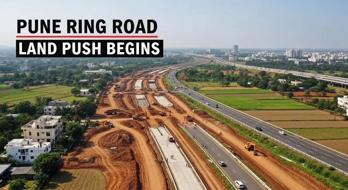 Pune Inner Ring Road Land Acquisition to Start in 14 Villages