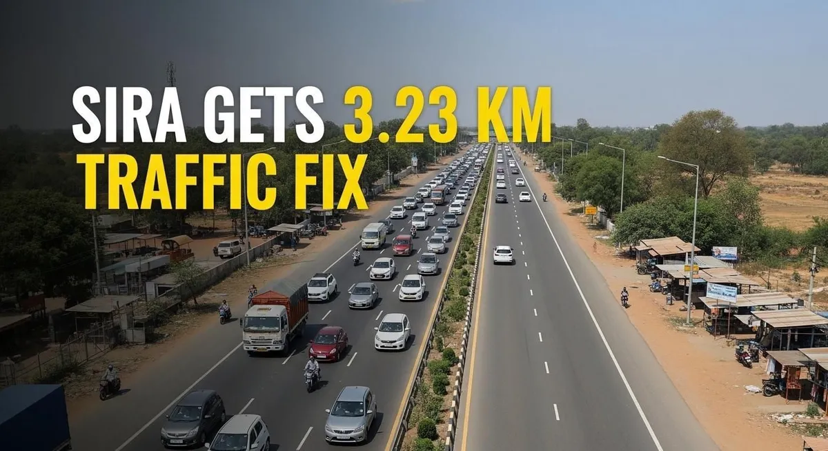 NHAI to Build 3.23 km Service Road in Sira at Rs 22 Crore to Cut Congestion