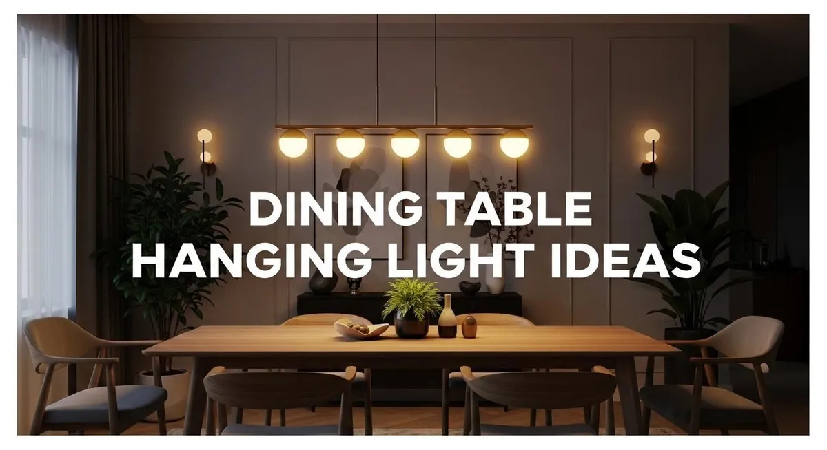 8 Beautiful Hanging Lights for the Dining Table to Transform Your Space