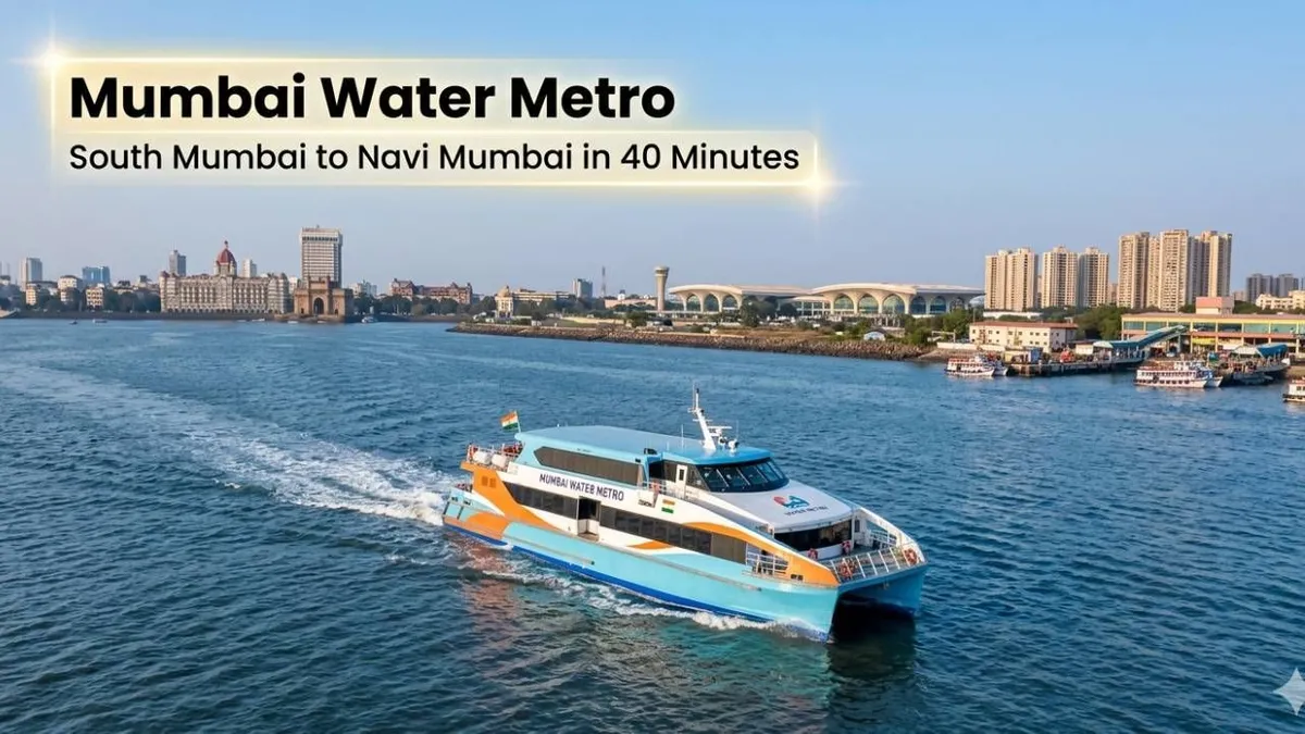 Mumbai Water Metro Gets the Green Light for 340 Km Route