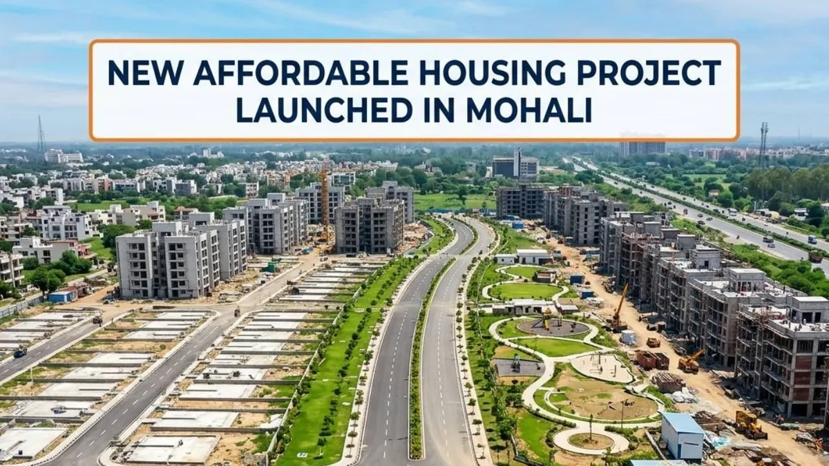 GMADA Approves 50th Affordable Housing Colony in Sector 114, Mohali