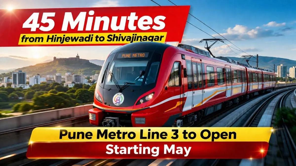 Pune Metro Hinjewadi-to-Shivajinagar Line to Fully Open by July 2026 ...