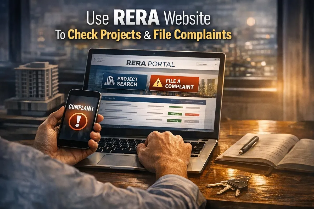 How to use RERA website to check project details and make complaints
