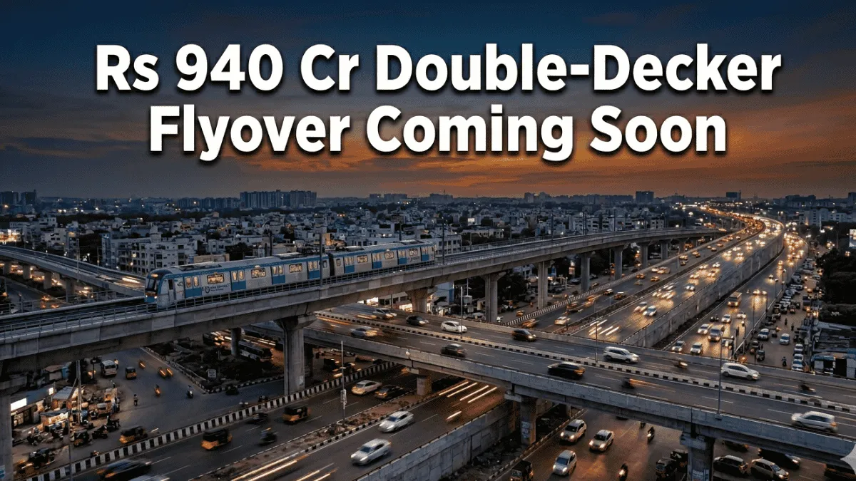Big Relief! Centre Approves Rs 940 Cr Double-Decker Flyover on ...