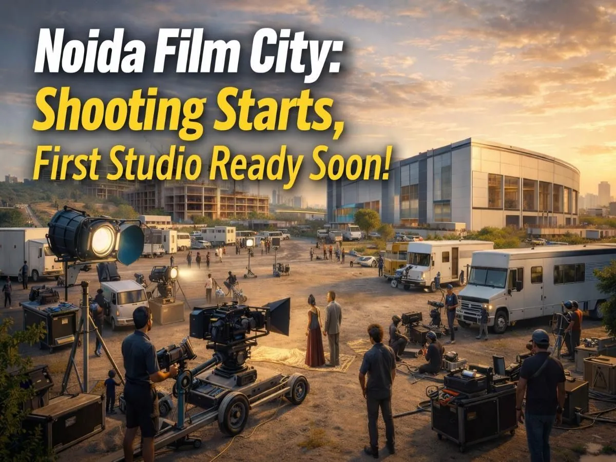 Shooting Begins at Noida International Film City; First Studio Set for ...