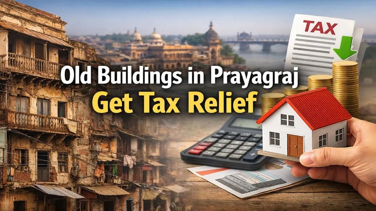 House Tax Rebate For Old Buildings In Prayagraj- New Announcement By PMC