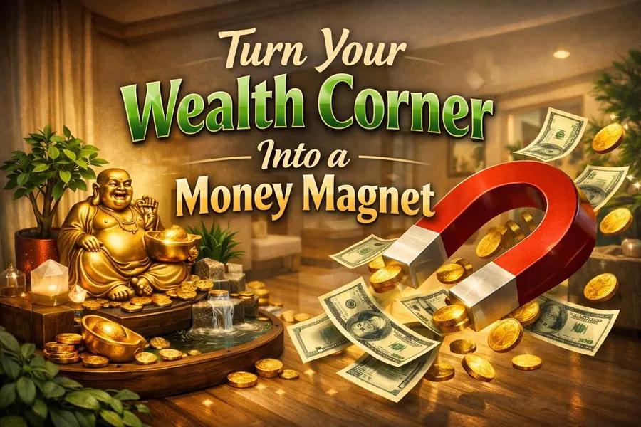 Attract Money! 10 Feng Shui Tips to Boost The Wealth Corner In Your Home