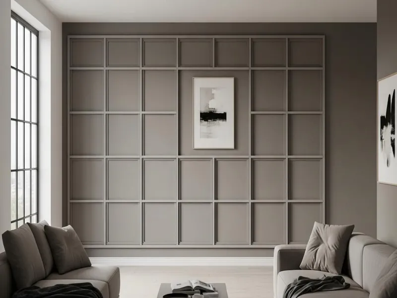 Bored with Plain Walls? Try These 11 Living Room Wall Trim Ideas