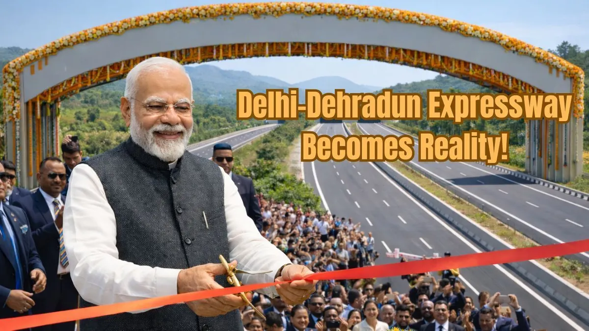 Delhi-Dehradun Expressway Opens: PM Modi Inaugurates India's Newest ...