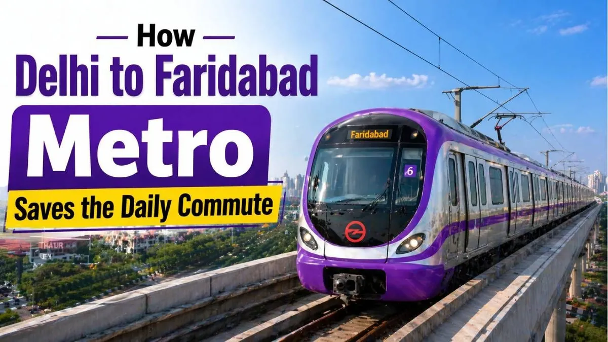Delhi to Faridabad Metro: Route, Stations, and Real Estate Impact in 2026