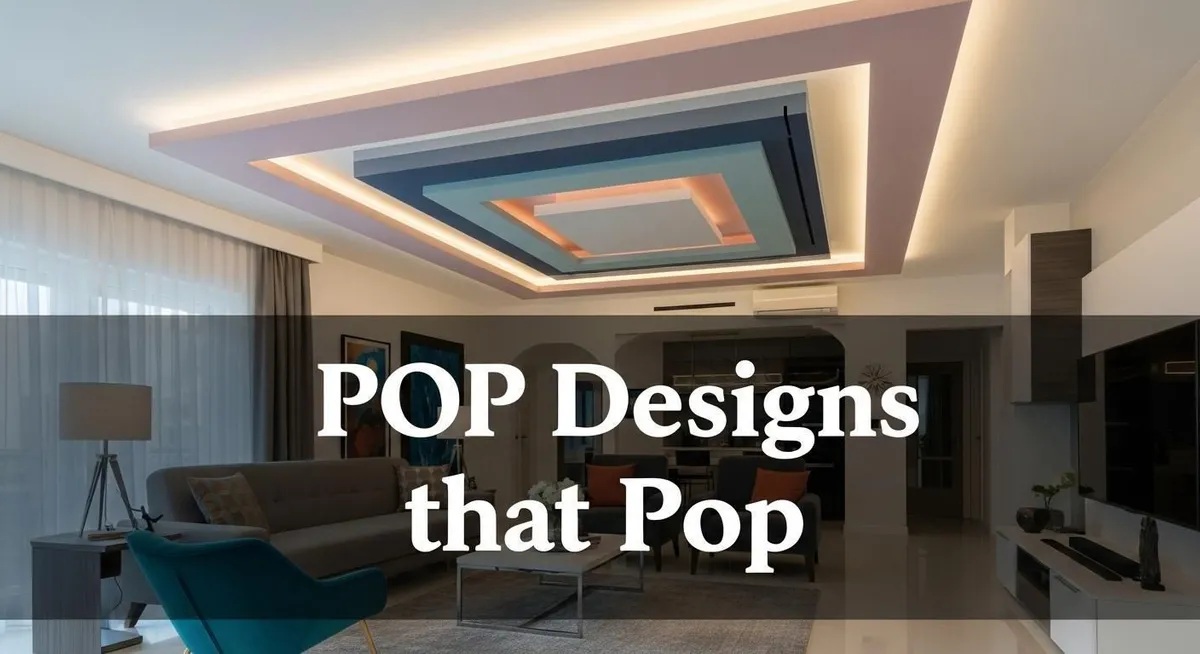 15 Trendy Plus Minus POP Designs with Colour to Upgrade Every Room