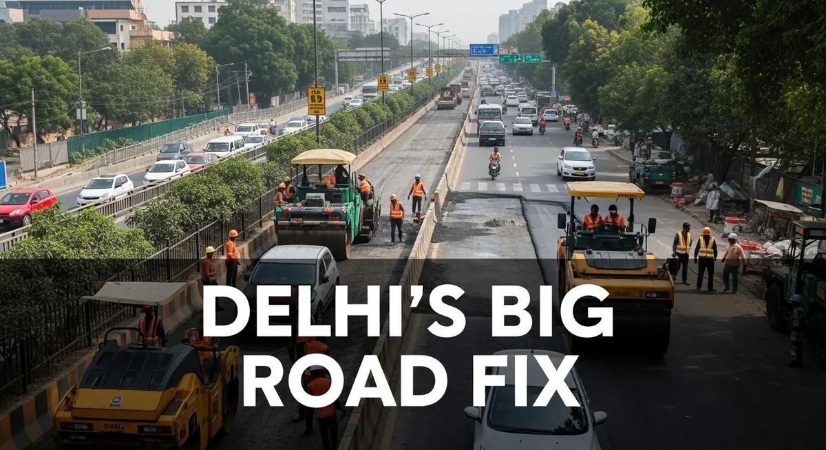 Delhi PWD Plans Rs 6,268 Million Road Upgrade Across City