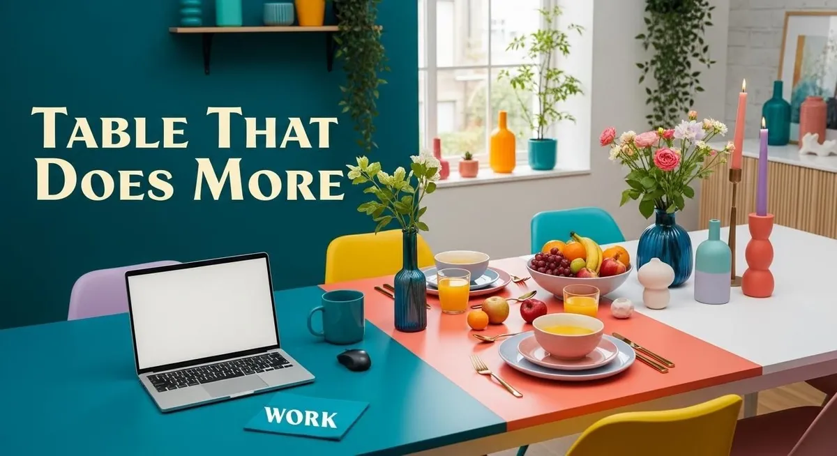 10 Practical Ways to Use Your Dining Table Beyond Meals