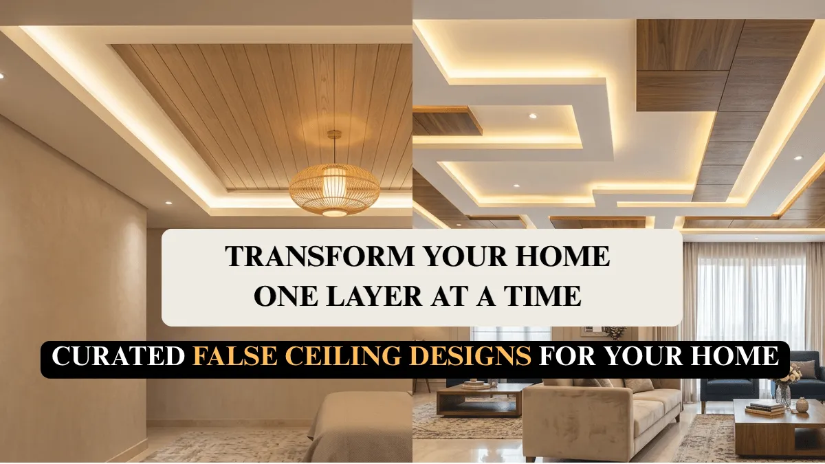 Modern False Ceiling Design Trends You Must Try in 2026