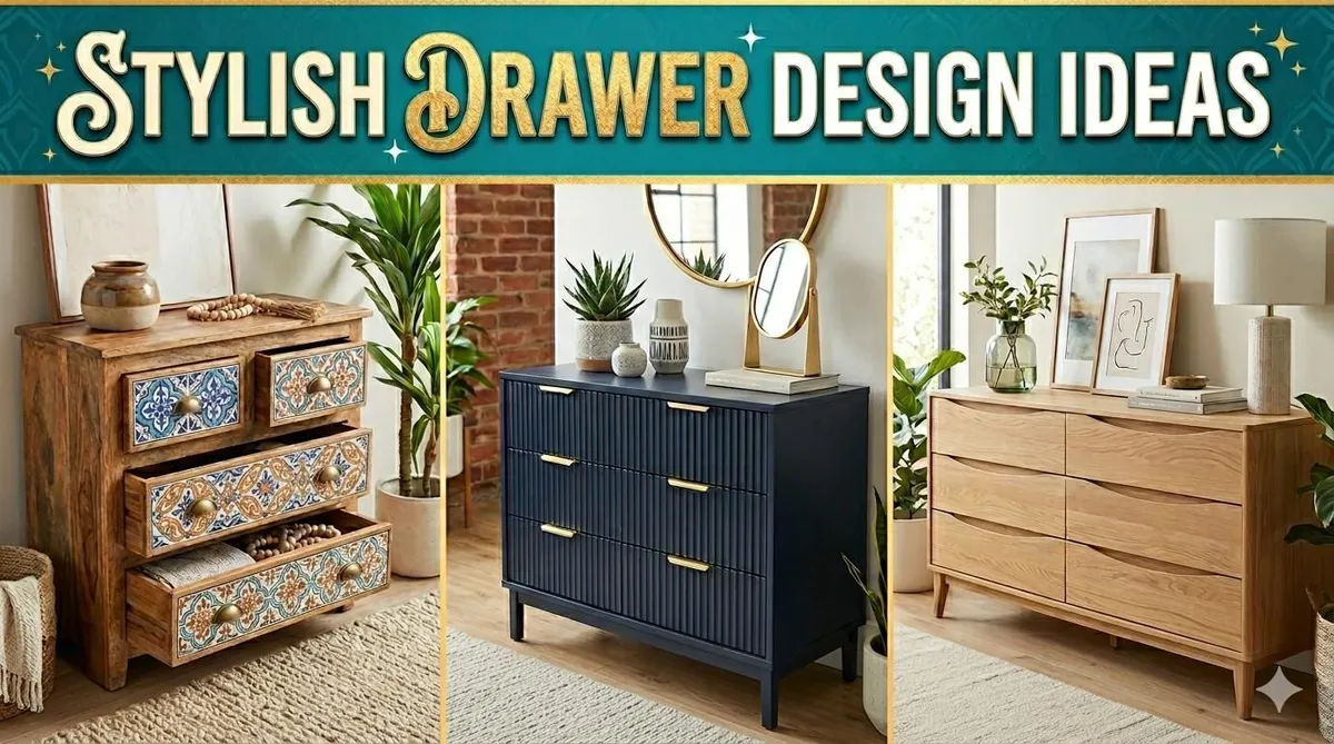 10 Stylish Drawer Design Ideas to Upgrade Your Home Storage
