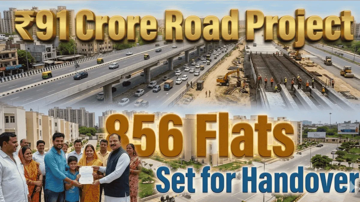 Ghaziabad Gets Rs 91 Cr Elevated Road Link; 856 PMAY Flats in Madhuban ...