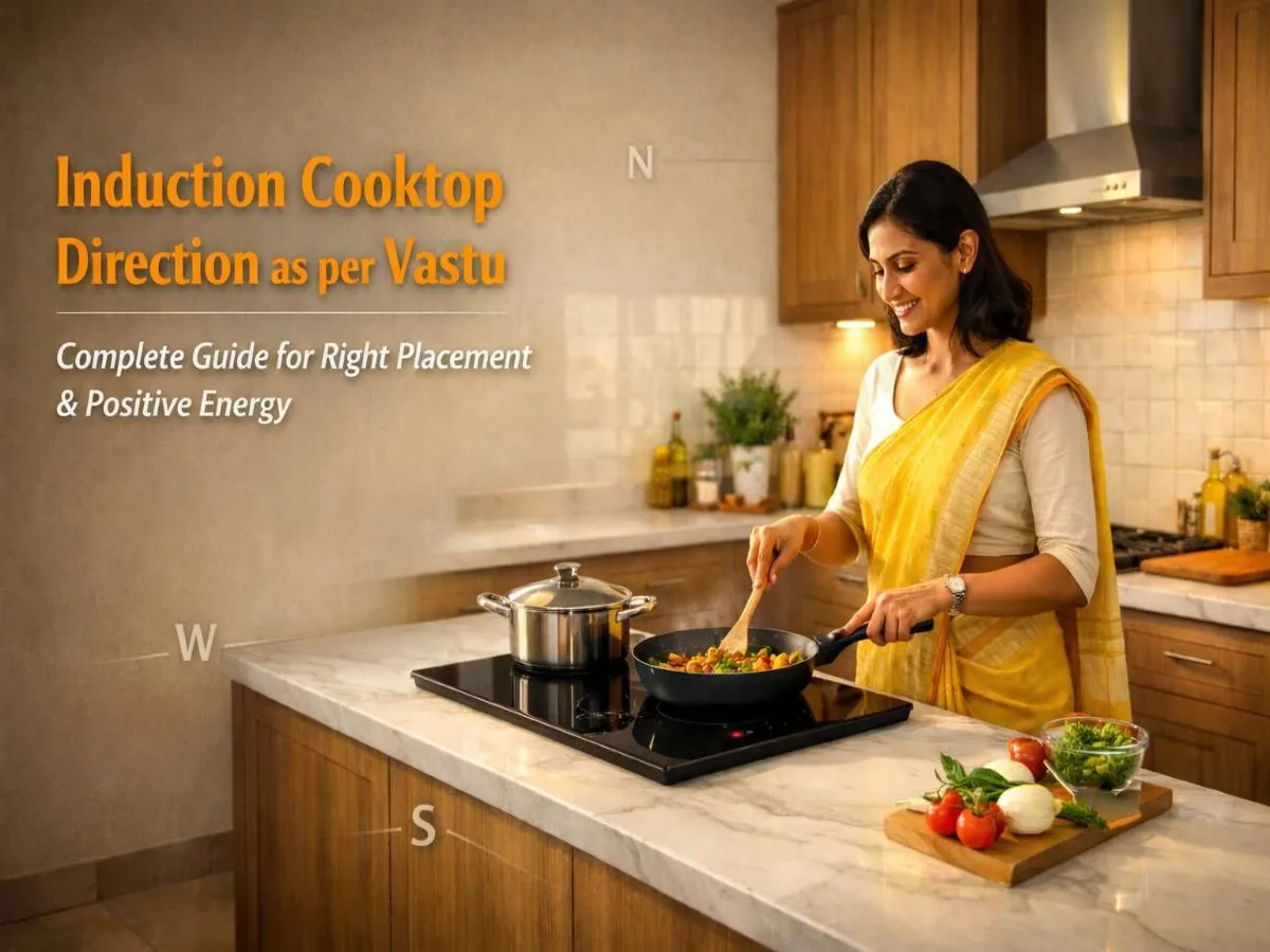 Induction Cooktop Vastu: Right Direction, Placement & Kitchen Do’s and ...