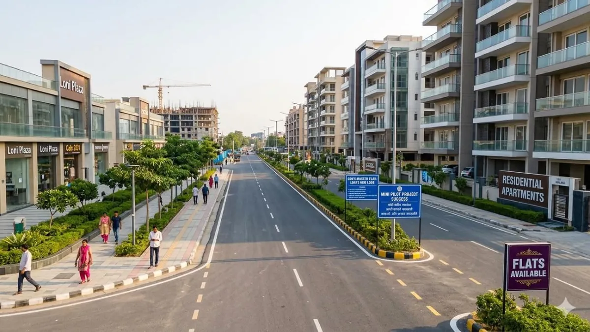 GDA’s Mini Pilot Project For Loni, Ghaziabad- New Roads, Better Infra ...