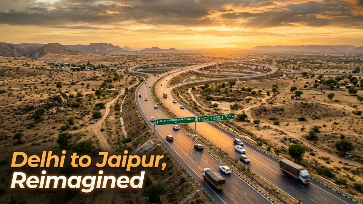 Delhi-Jaipur Travel May Get Faster: New 86 km Expressway Work Speeds Up ...