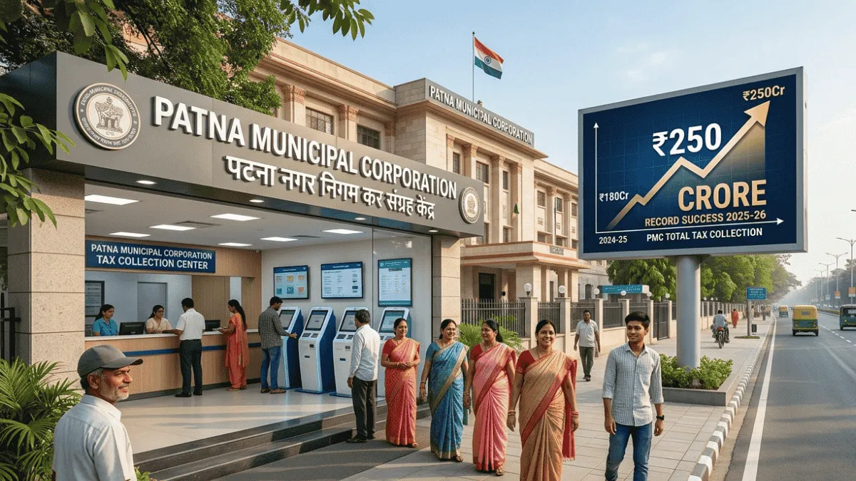 Patna Municipal Corporation Crosses Target with ₹250 Crore Tax ...