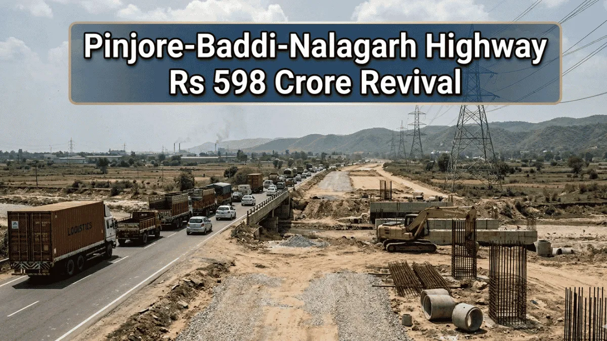 Pinjore-Baddi-Nalagarh Highway Gets Fresh Push of Rs 598 Cr from NHAI ...