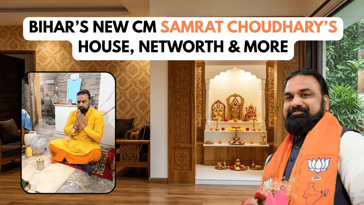Samrat Choudhary: Inside Bihar’s New CM’s Home, Lifestyle and Networth