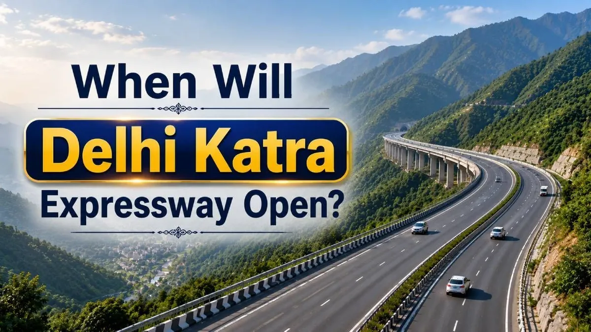 Delhi Katra Expressway Set for Phased Openings Through March 2028