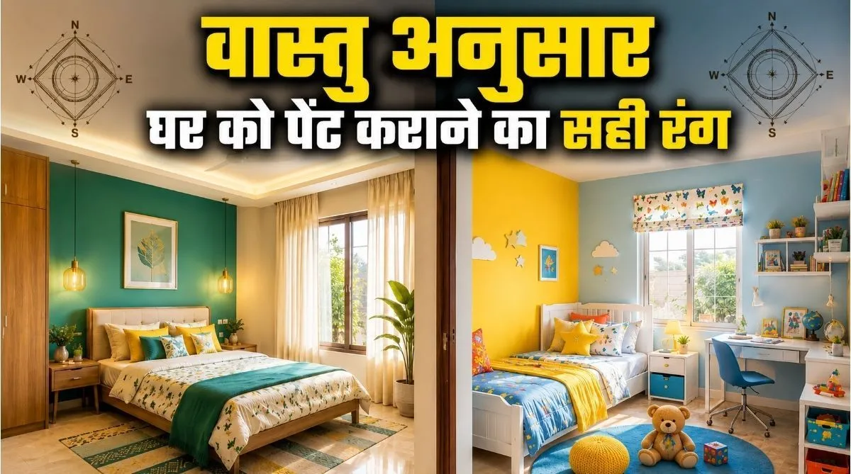 Ghar Ka Colour: वास्तु अनुसार घर का रंग चुनें, सही कलर से घर दिखेगा सुंदर