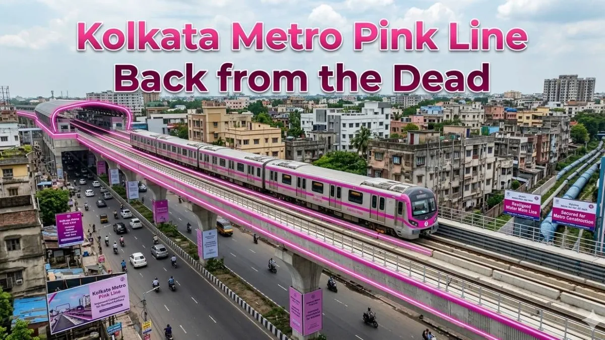 Kolkata Metro Pink Line Breaks the 16-Year Deadlock: Gets Revived Along ...