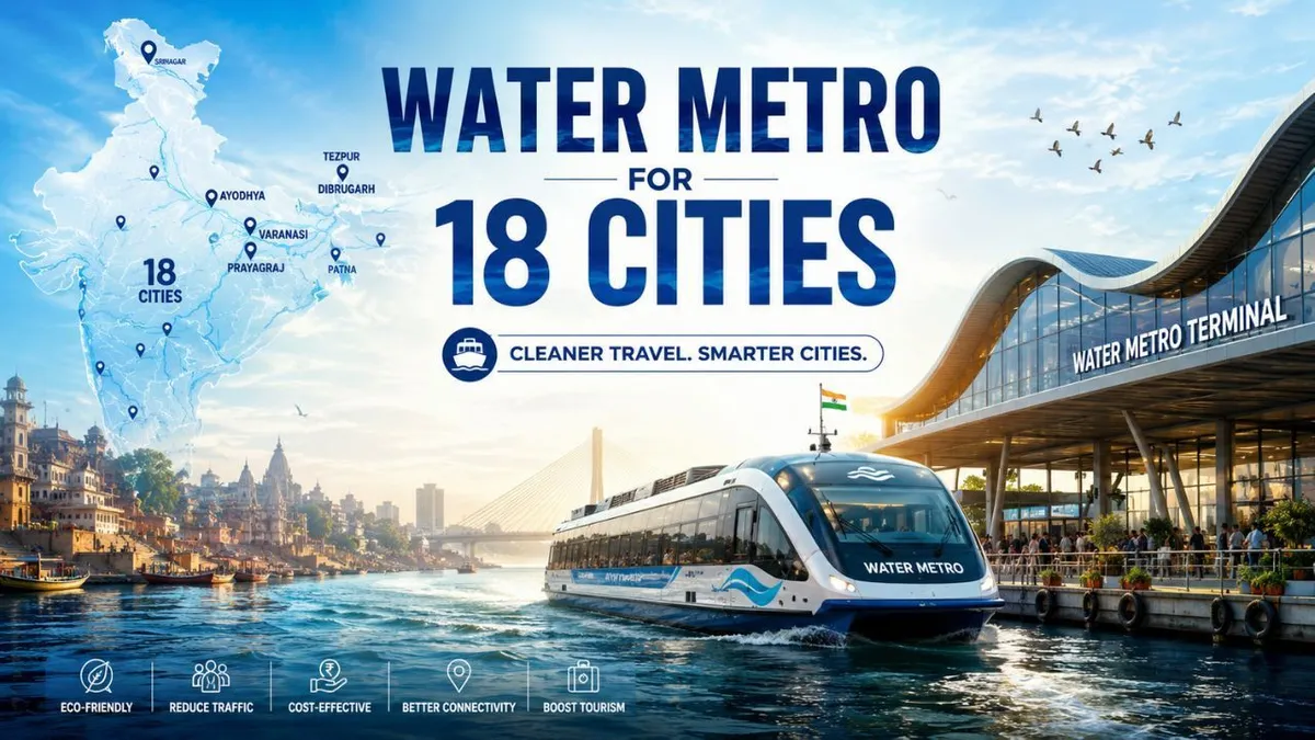 India Is Preparing Water Metro for 18 Cities: Ayodhya and Varanasi May ...