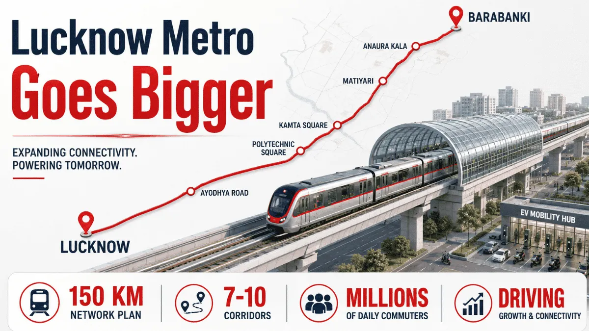 Lucknow Metro Expansion: Barabanki Route Proposed via Ayodhya Road ...