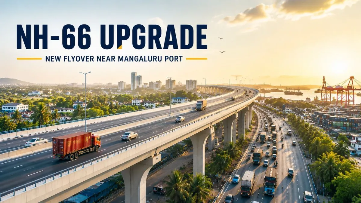 Big NH-66 Upgrade Planned Near Mangaluru Port, Flyover and Service ...