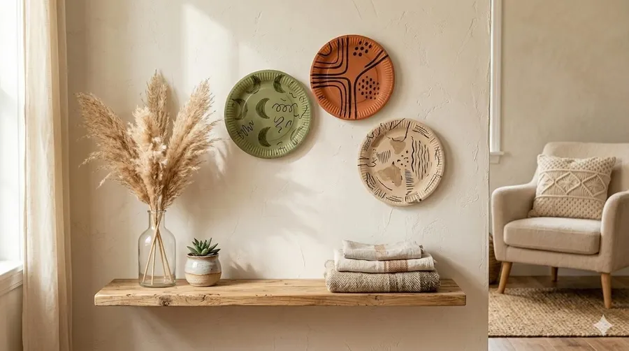 Use Old Paper Plate For Home Decor - 9 Ideas That Can Turn Your Home ...