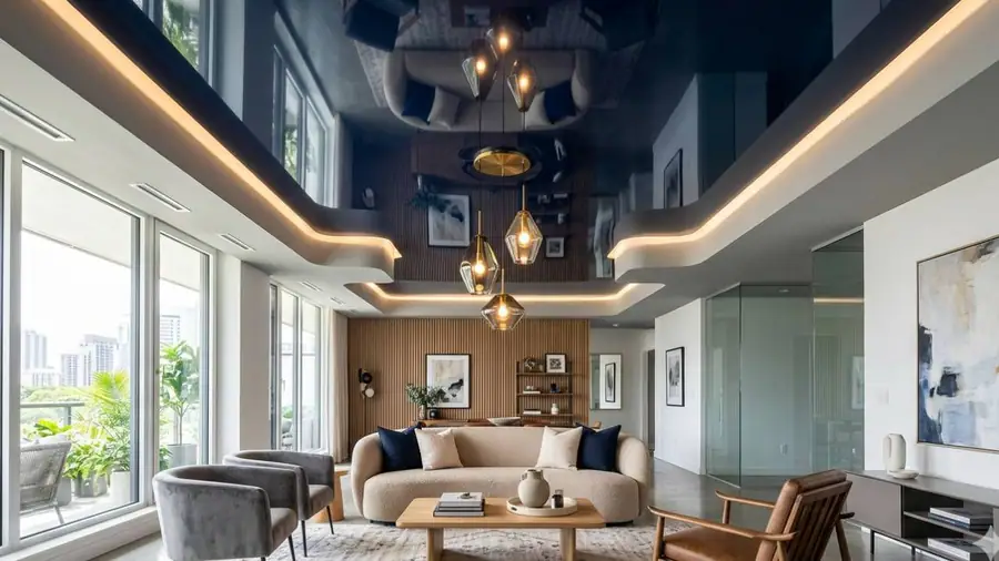 2026 के 11 सबसे खूबसूरत Ceiling Decor Ideas, बदल जाएगा आपके लिविंग रूम ...