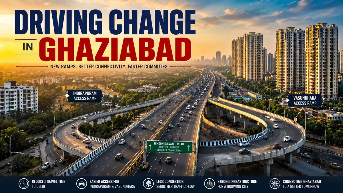 Hindon Elevated Road Gets 2 New Ramps to Improve Access to Indirapuram ...