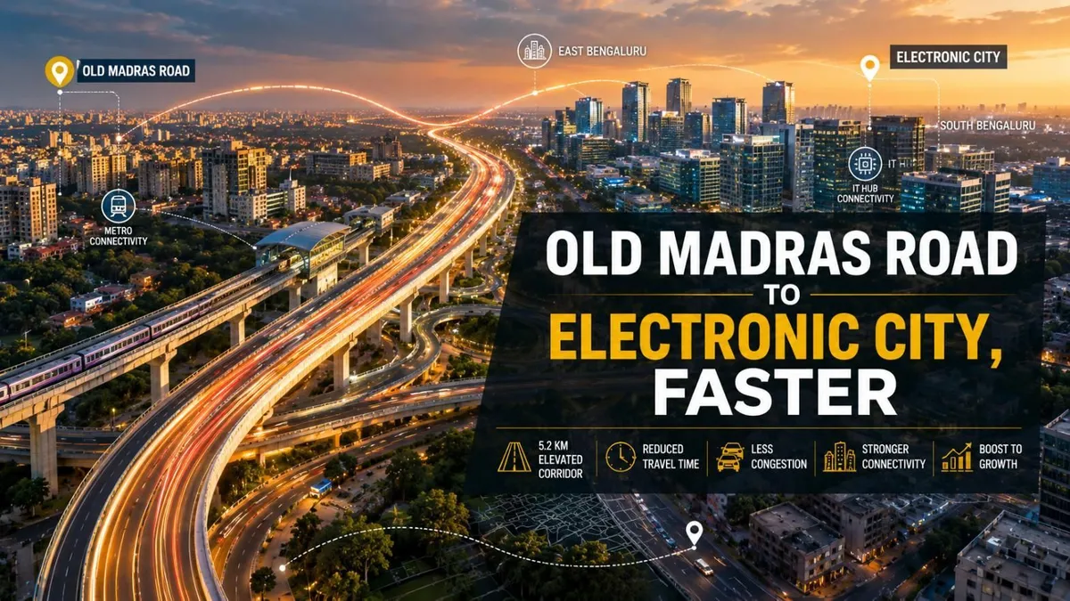 Bengaluru’s New Rs 852 Crore Corridor Set to Link Old Madras Road and ...