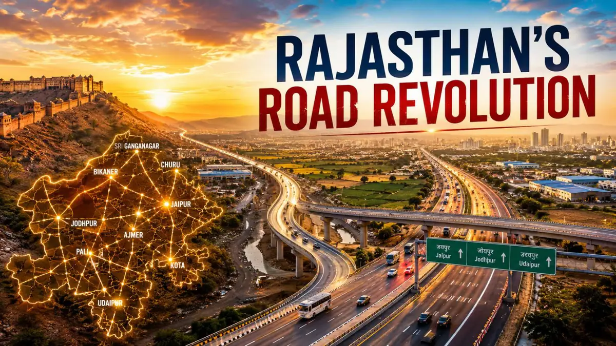 రాజస్థాన్ 33 జిల్లాల్లో 686 కిలోమీటర్ల రహదారిని ఉన్నతీకరించేందుకు రూ ...