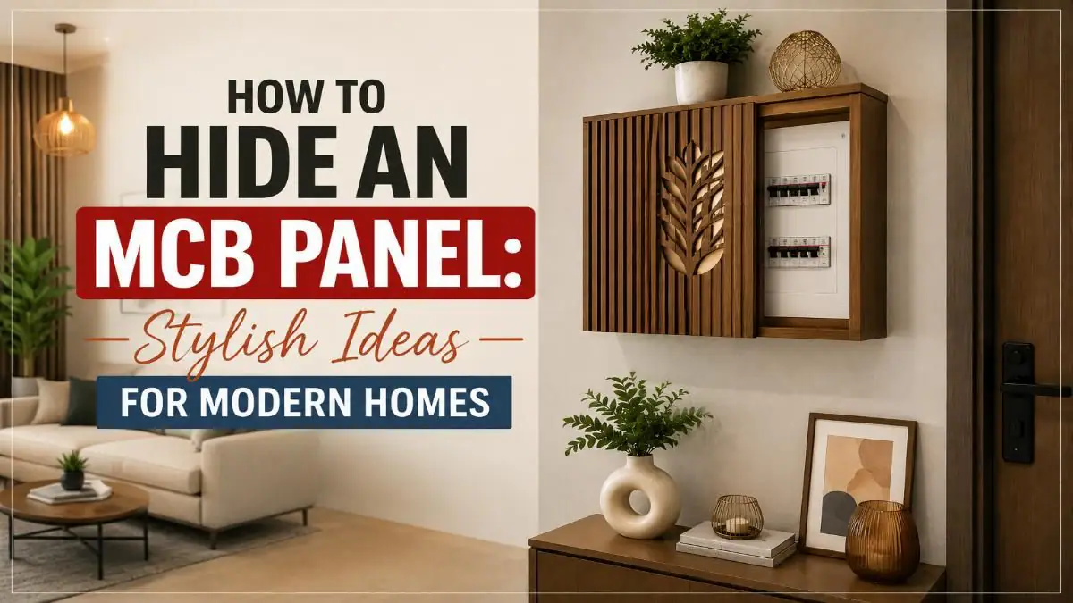 10 Smart Ways to Hide MCB Panels Without Ruining Your Walls