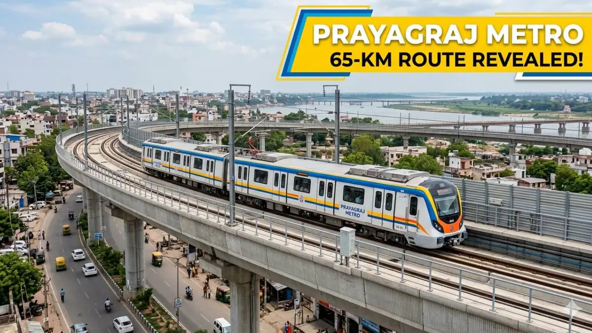 Prayagraj Metro Upgrades to a Massive 65-KM Corridor with Parade Ground ...