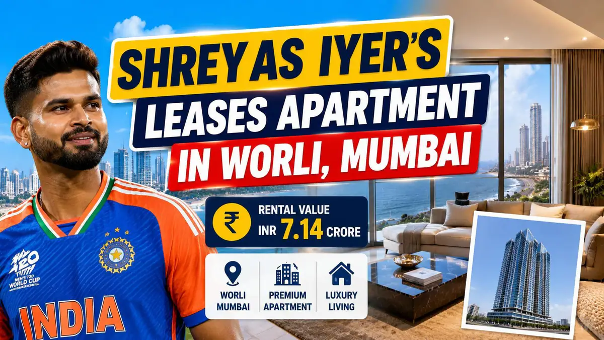 Shreyas Iyers New Mumbai Home: T20I Skipper Pays INR 7.14 Crore Rent ...