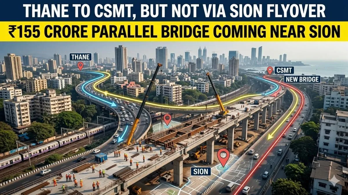 Skip the Sion Flyover: The New ₹155-Crore Parallel Bridge That Will ...